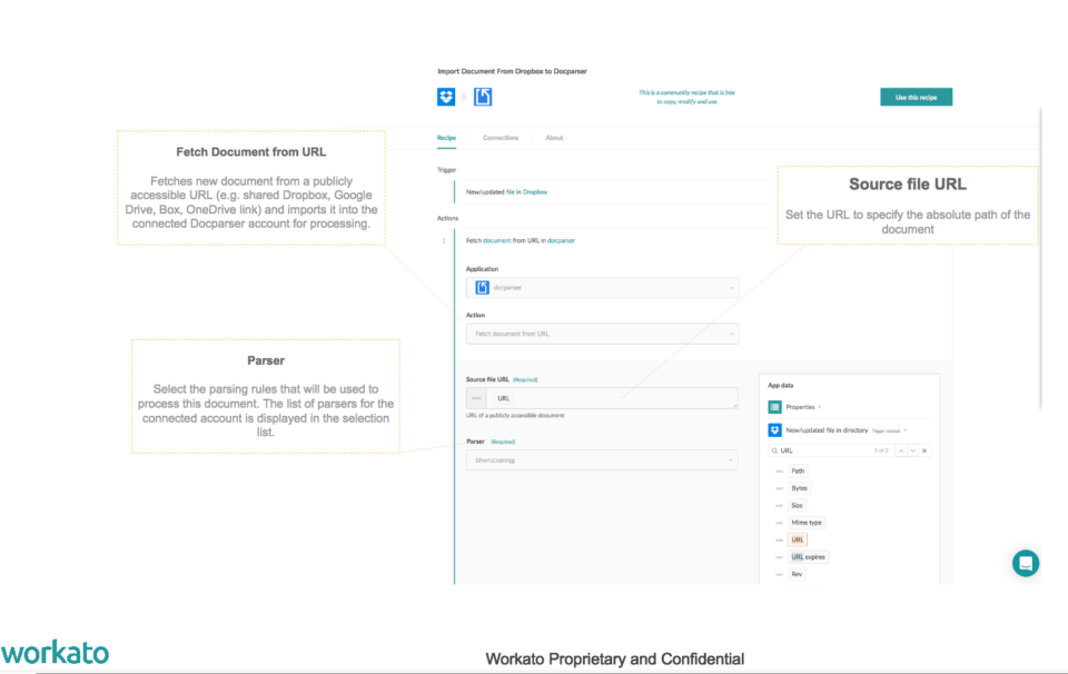 DocParser and Workato: Move Data from PDFs into Your Apps Seamlessly | Workato Product Hub