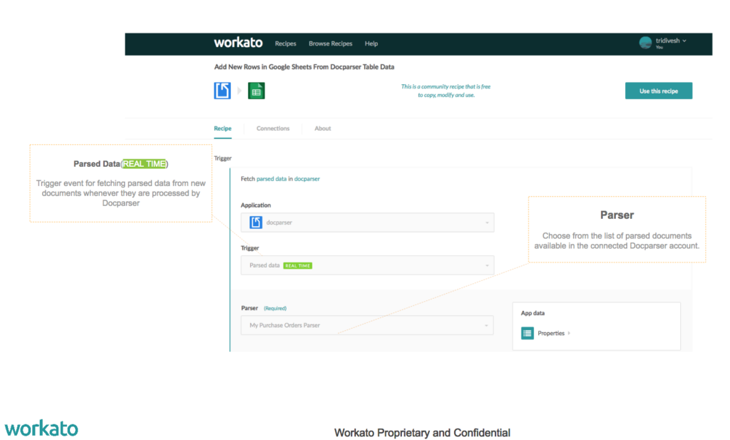 DocParser and Workato: Move Data from PDFs into Your Apps Seamlessly ...