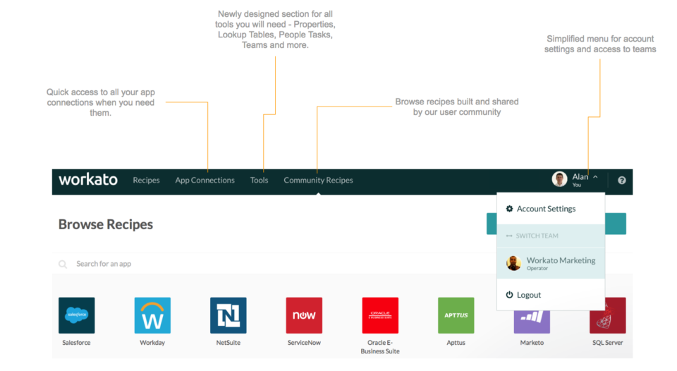Meet the newly designed home for all your tools and connections ...