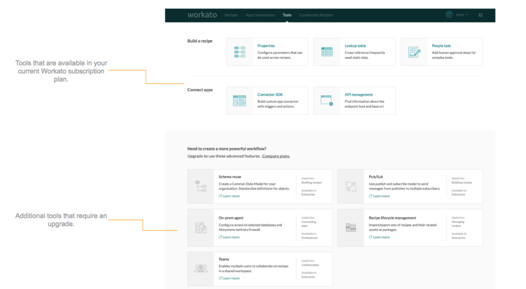 Meet the newly designed home for all your tools and connections ...