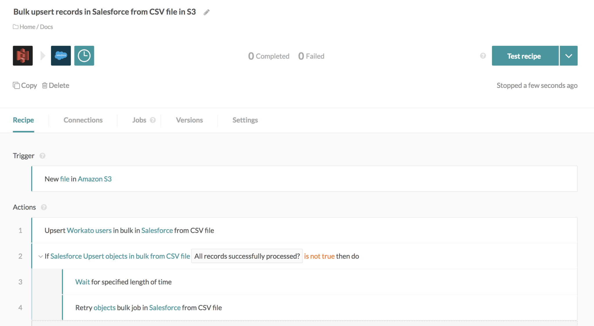 Announcing our Salesforce connector bulk actions | Workato Product Hub