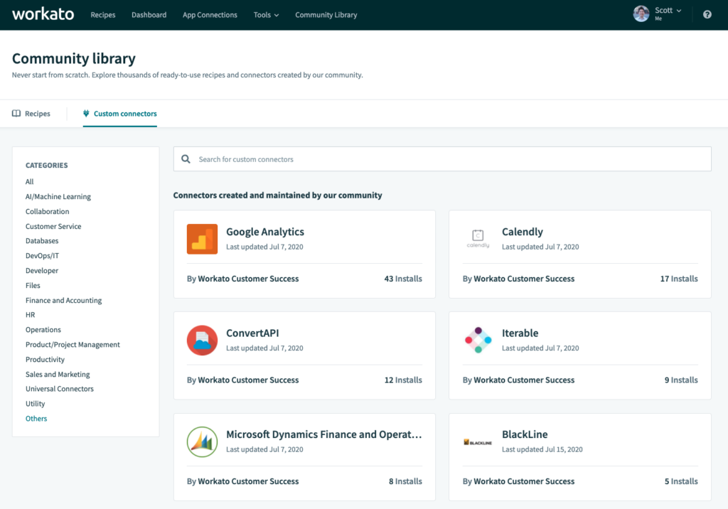 Workato Community Connectors: What you need to know