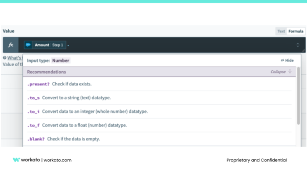 How to choose the right formula for your Workato recipe | Workato ...