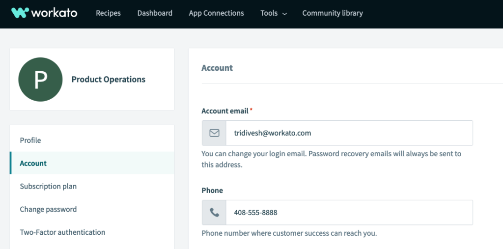 5 Must Have Account Settings to Personalize for Your Workato Workspace