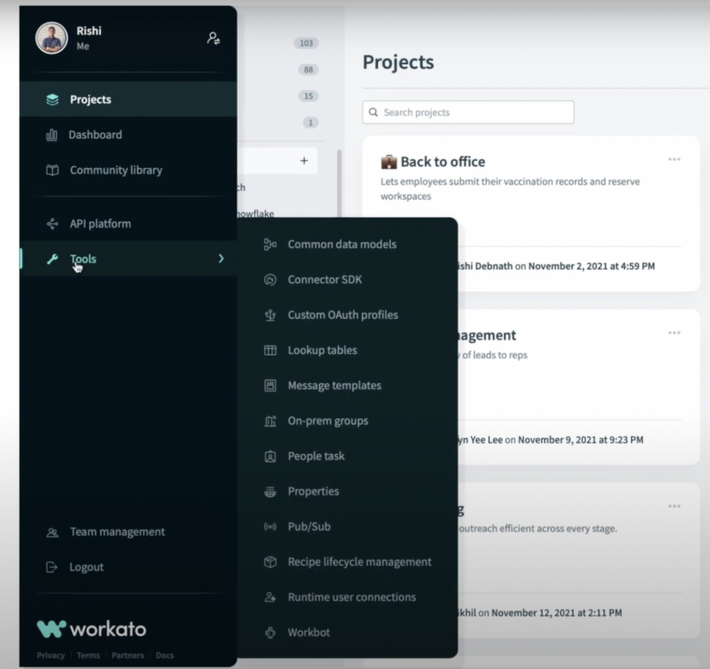 Getting started with your workspace — Workato for Beginners (2022)