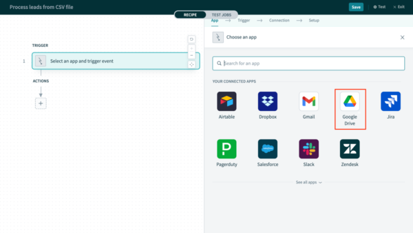 How To Automate Data Import From Csv Files Workato Product Hub
