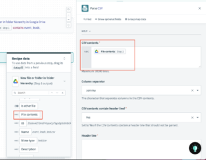 How to automate data import from CSV files | Workato Product Hub