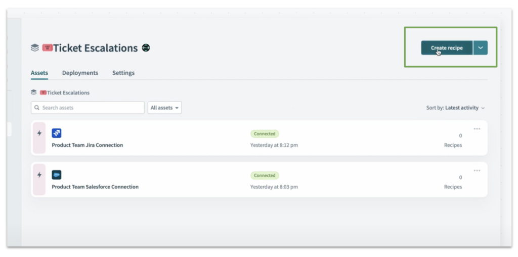 How to build your first recipe — Workato for Beginners