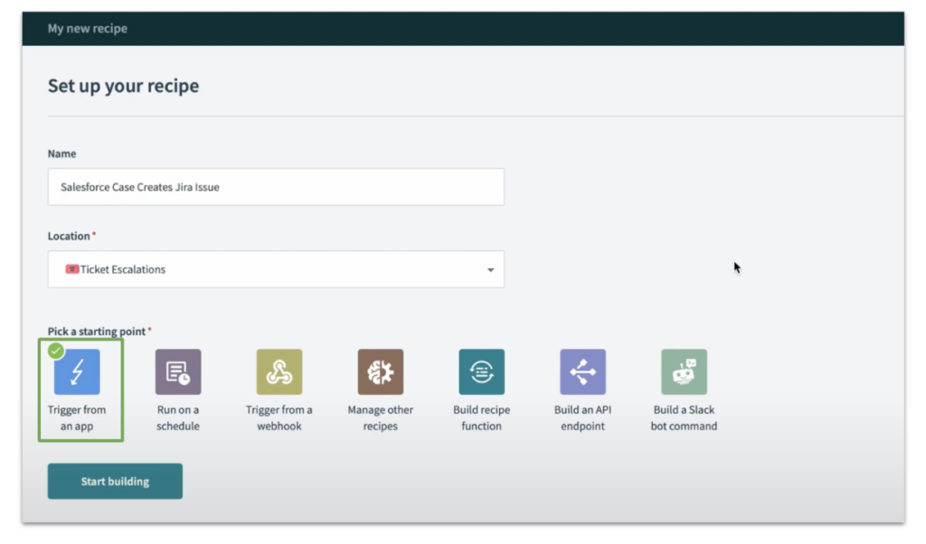 How to build your first recipe — Workato for Beginners