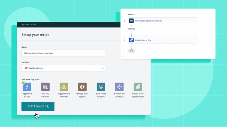How to build your first recipe — Workato for Beginners