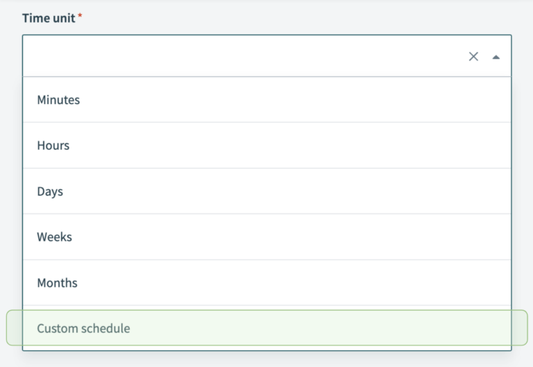 Scheduler Trigger: Kick-off recipes to run on routine and custom schedules