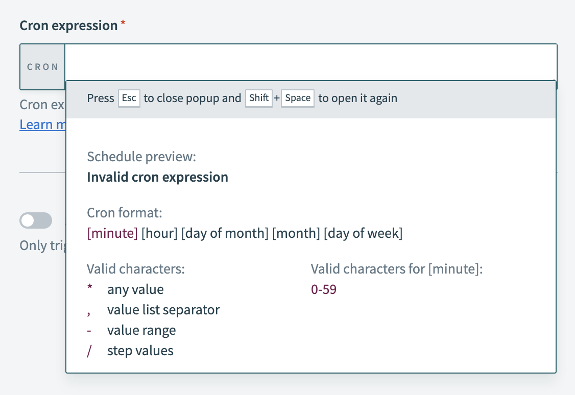 Scheduler Trigger: Kick-off recipes to run on routine and custom schedules