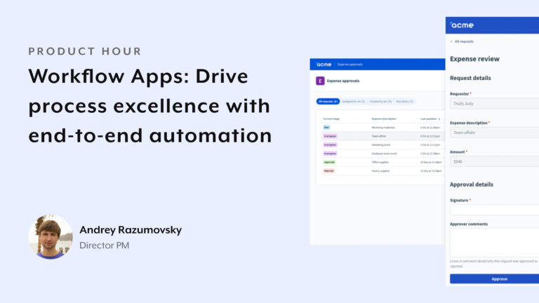 Workflow Apps Drive Process Excellence With End To End Automation