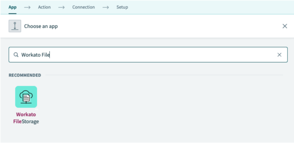 Build scalable data pipelines using Workato FileStorage