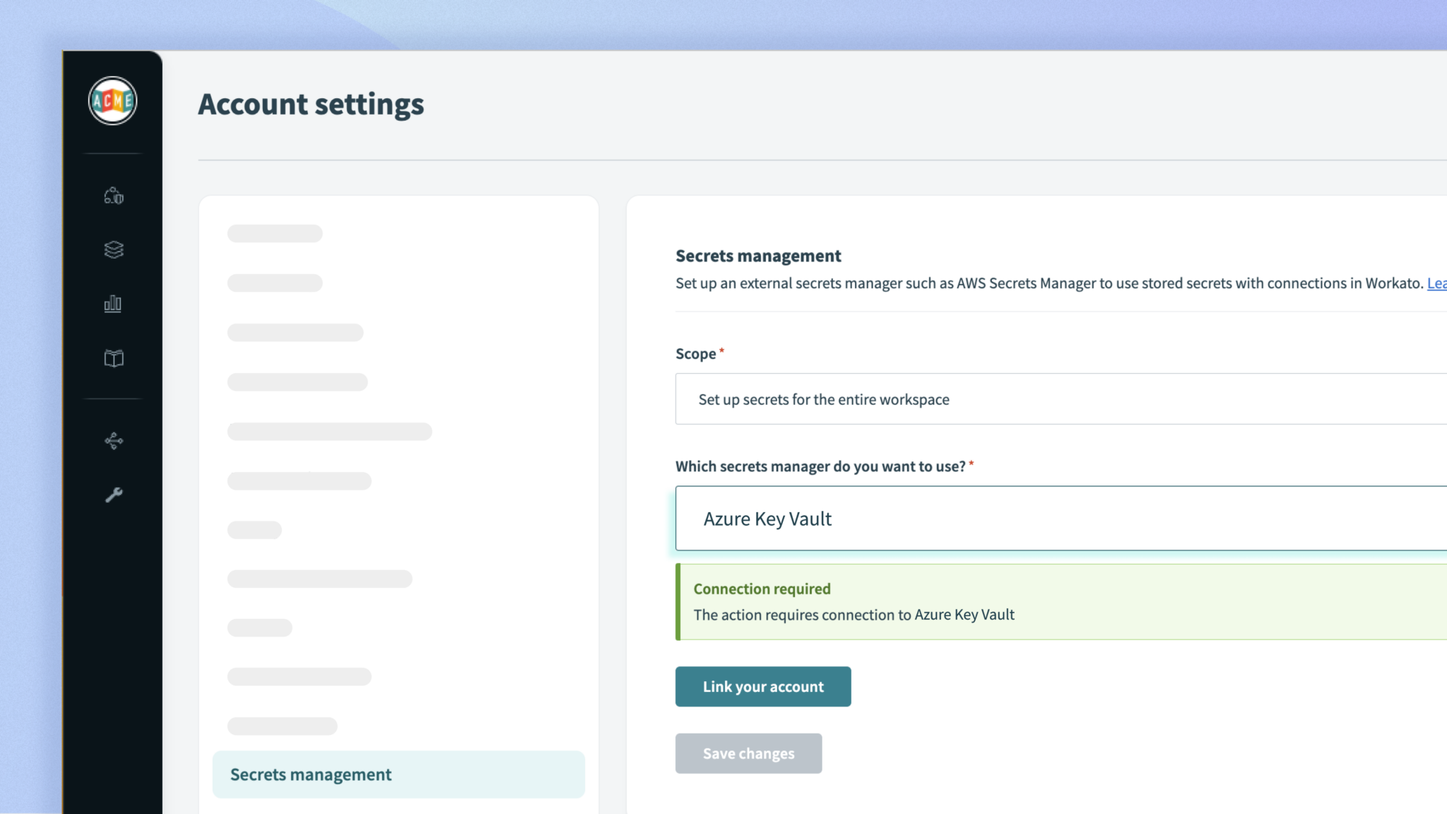 Azure Key Vault: a standout secret manager | Workato Product Hub