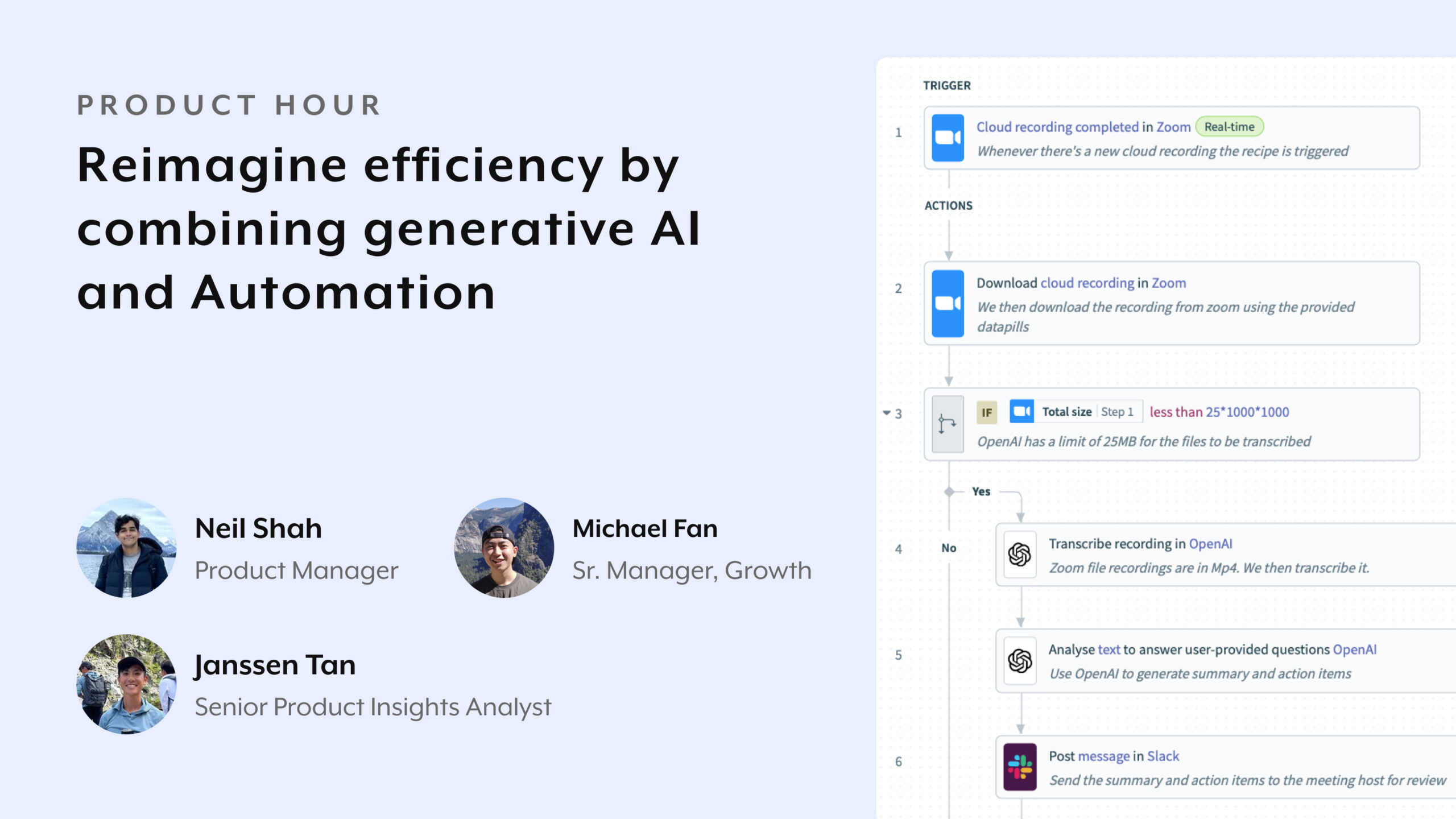 Reimagine efficiency by combining generative AI and Automation ...