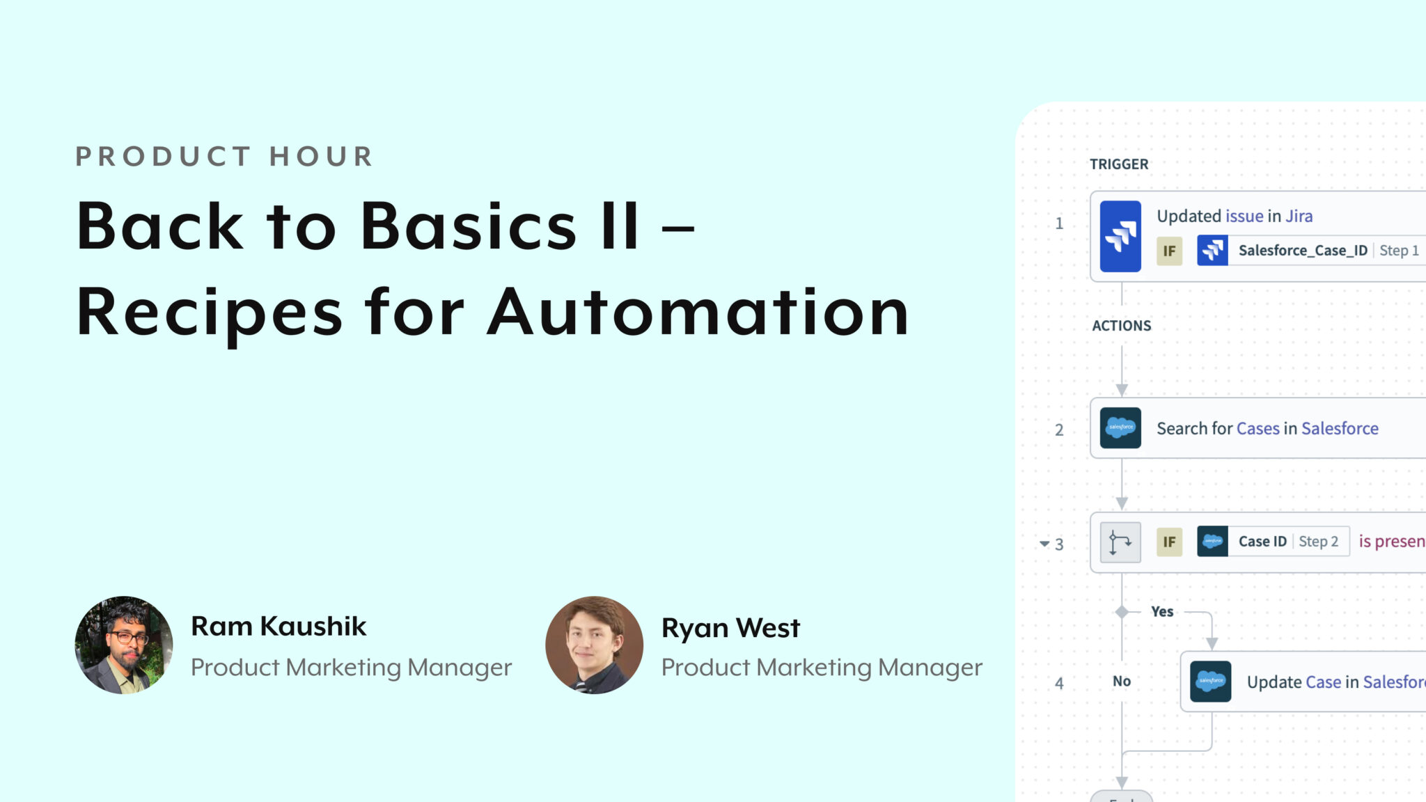 Back to Basics II - Recipes for automation | Workato Product Hub