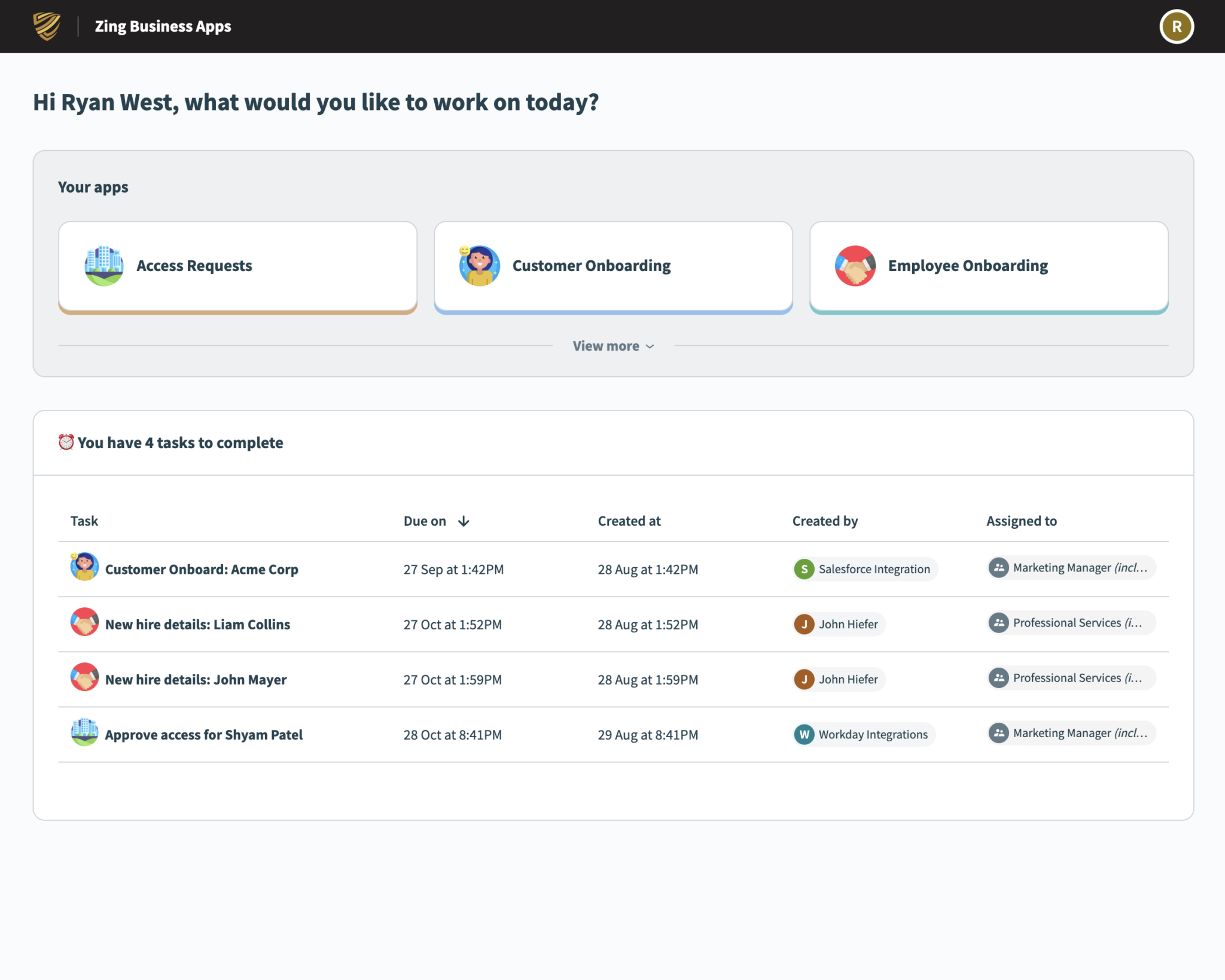 Three Pillars of Business Applications | Workato Product Hub