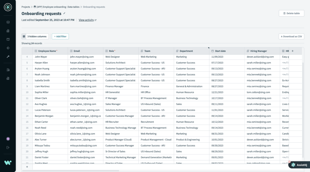 Workato Table Storage: Low code data storage for business applications ...