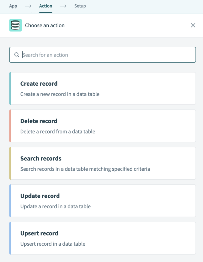 Workato Table Storage: Low code data storage for business applications ...