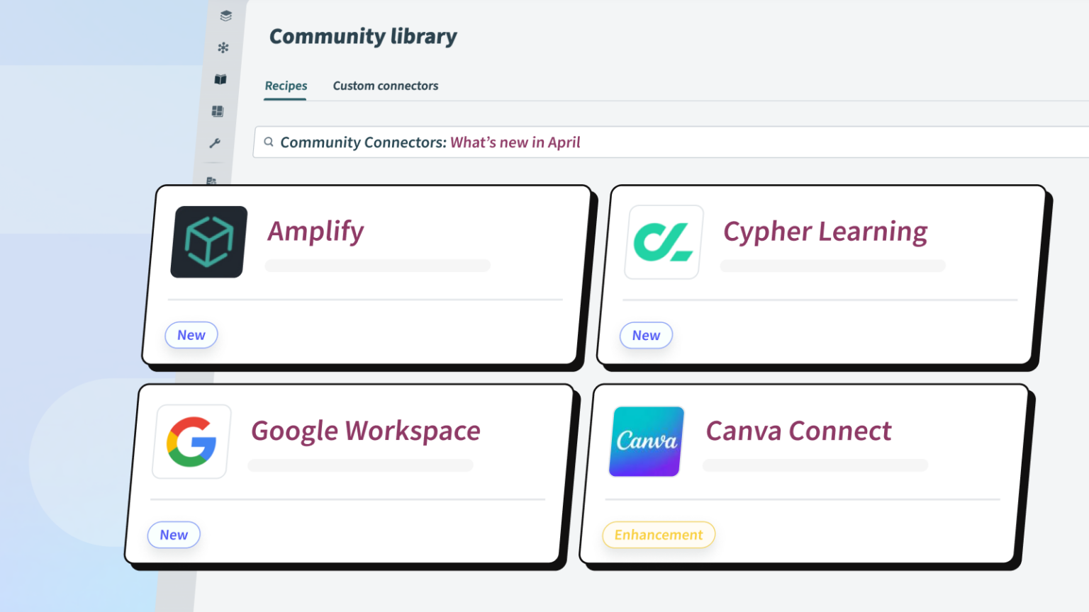 Community Connectors: What's new in April 2025 | Workato Product Hub